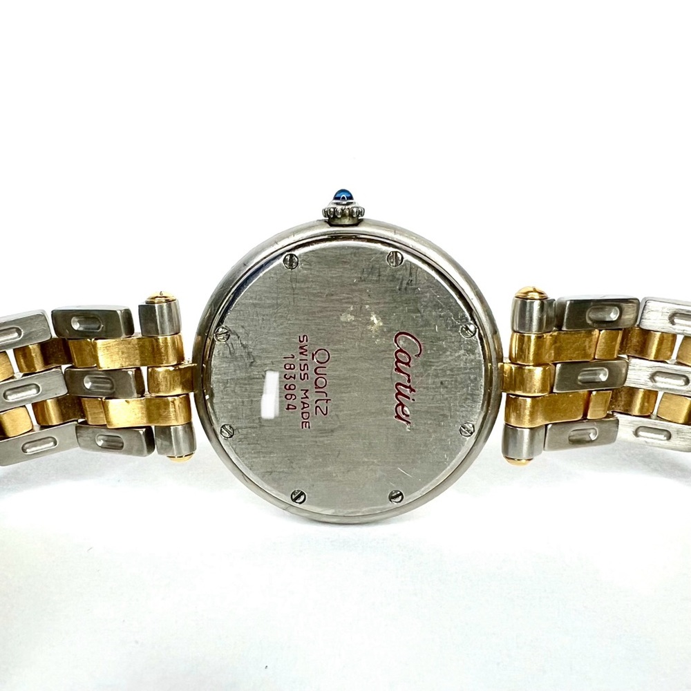 Cartier Panthere Vendome 30mm Quartz 2 Row Gold Watch - Gem